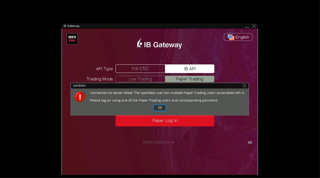 Unable To Login To Ibkr Using Quantrocket Technical Help